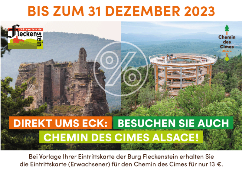 Fleckenstein - Chemin des cimes - Château de Fleckenstein